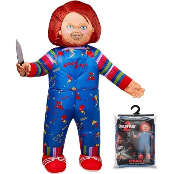 Accessories | Adult Chucky Inflatable Costume 6 Chucky Doll Life Size ...